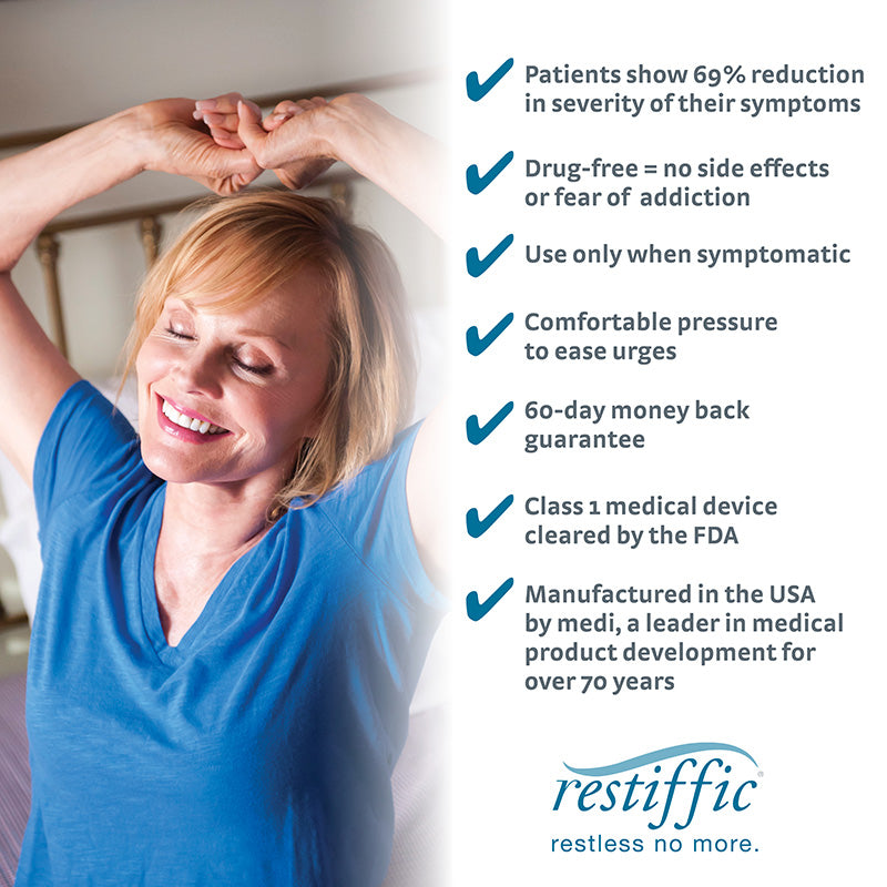 restiffic RLS restless leg foot orthosis - RESTIFFIC.COM